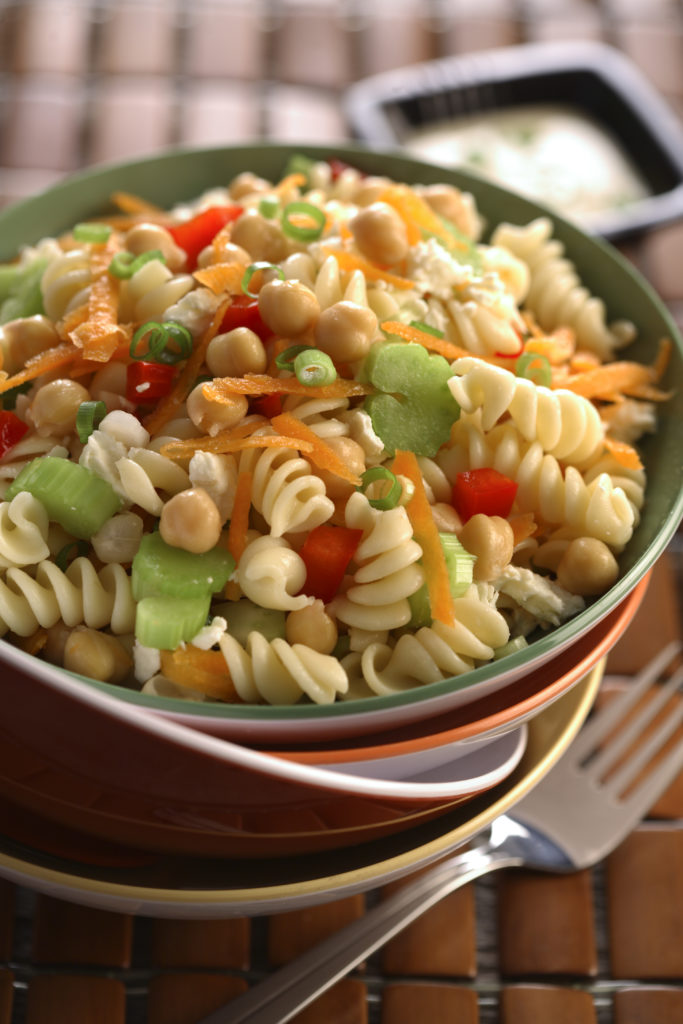 Chickpea Pasta Salad | Alberta Pulse Growers