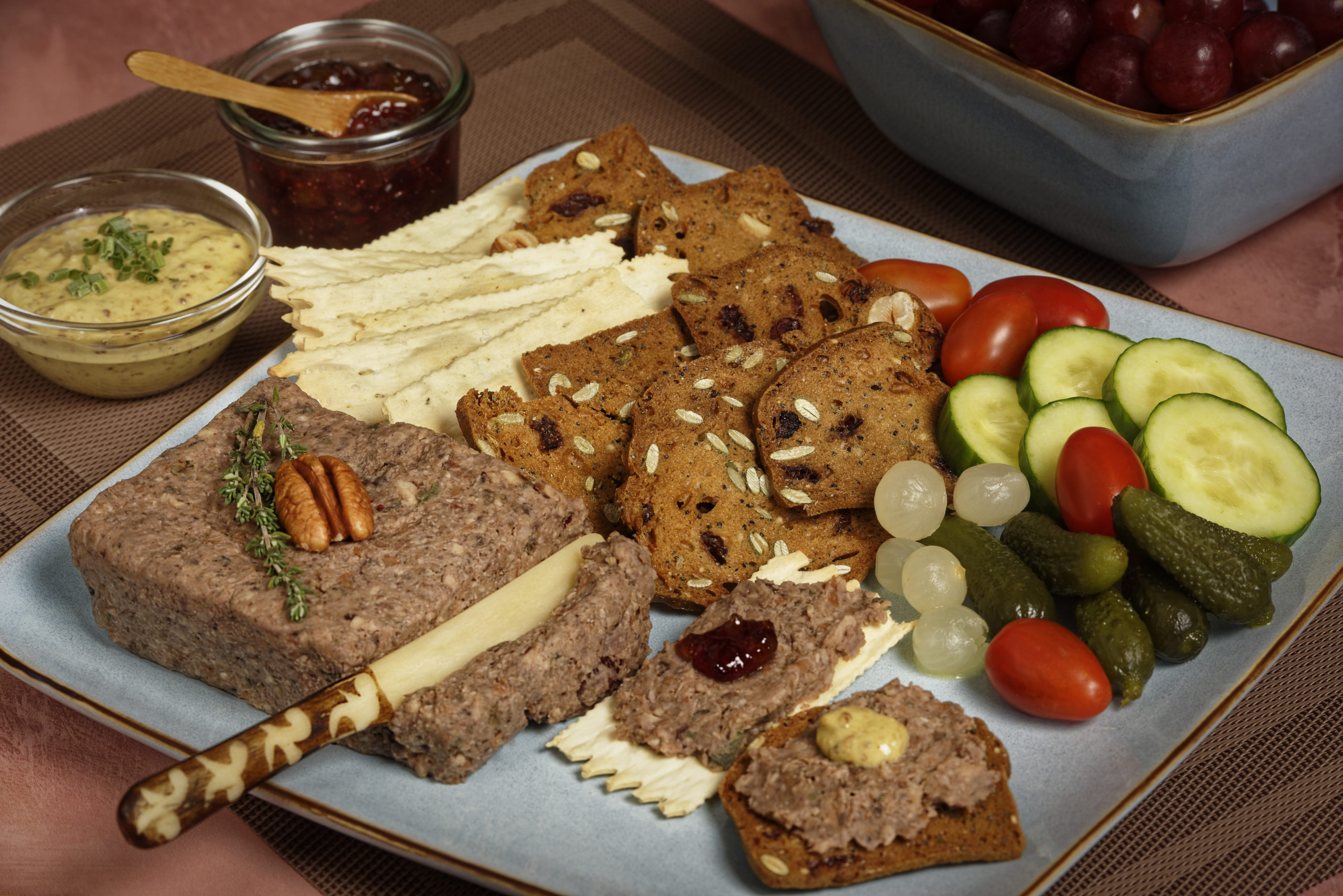 Pinto, Mushroom & Pecan Tapenade - Alberta Pulse Growers